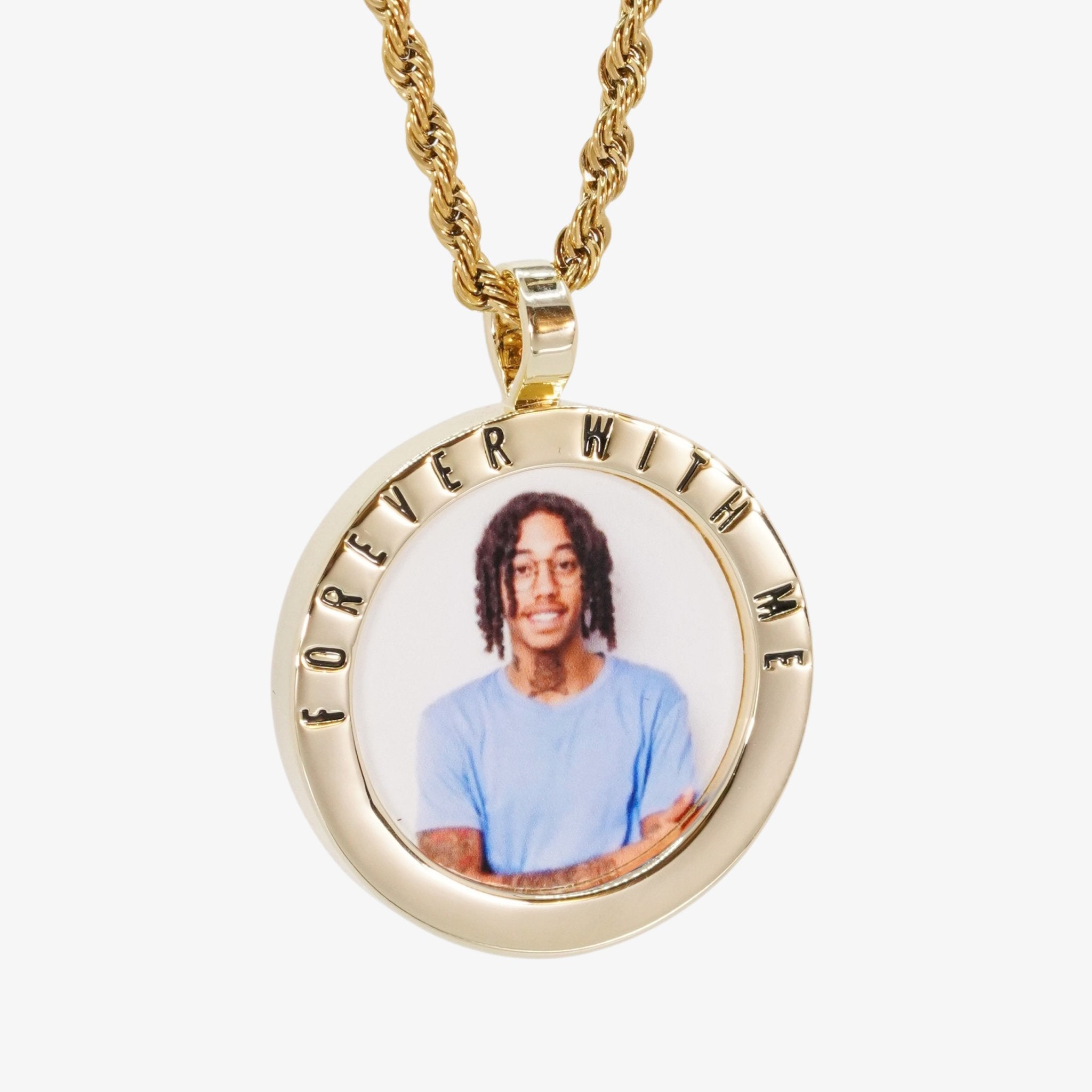 Forever With Me Photo Pendant - Custom Picture Pendant Necklaces – CRNCY